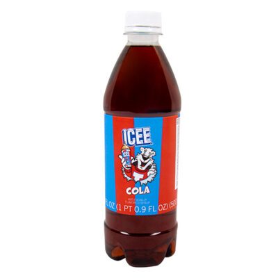 ICEE Red Cherry 16.9 fl oz Single Syrup - USA Fizz
